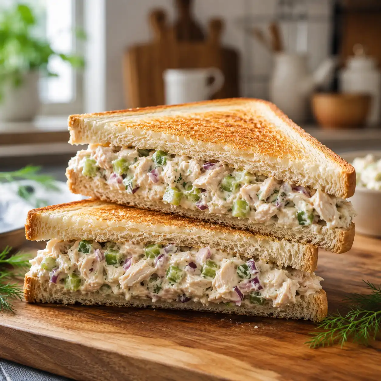Best Homemade Chicken Salad Recipe Sandwich - Easy